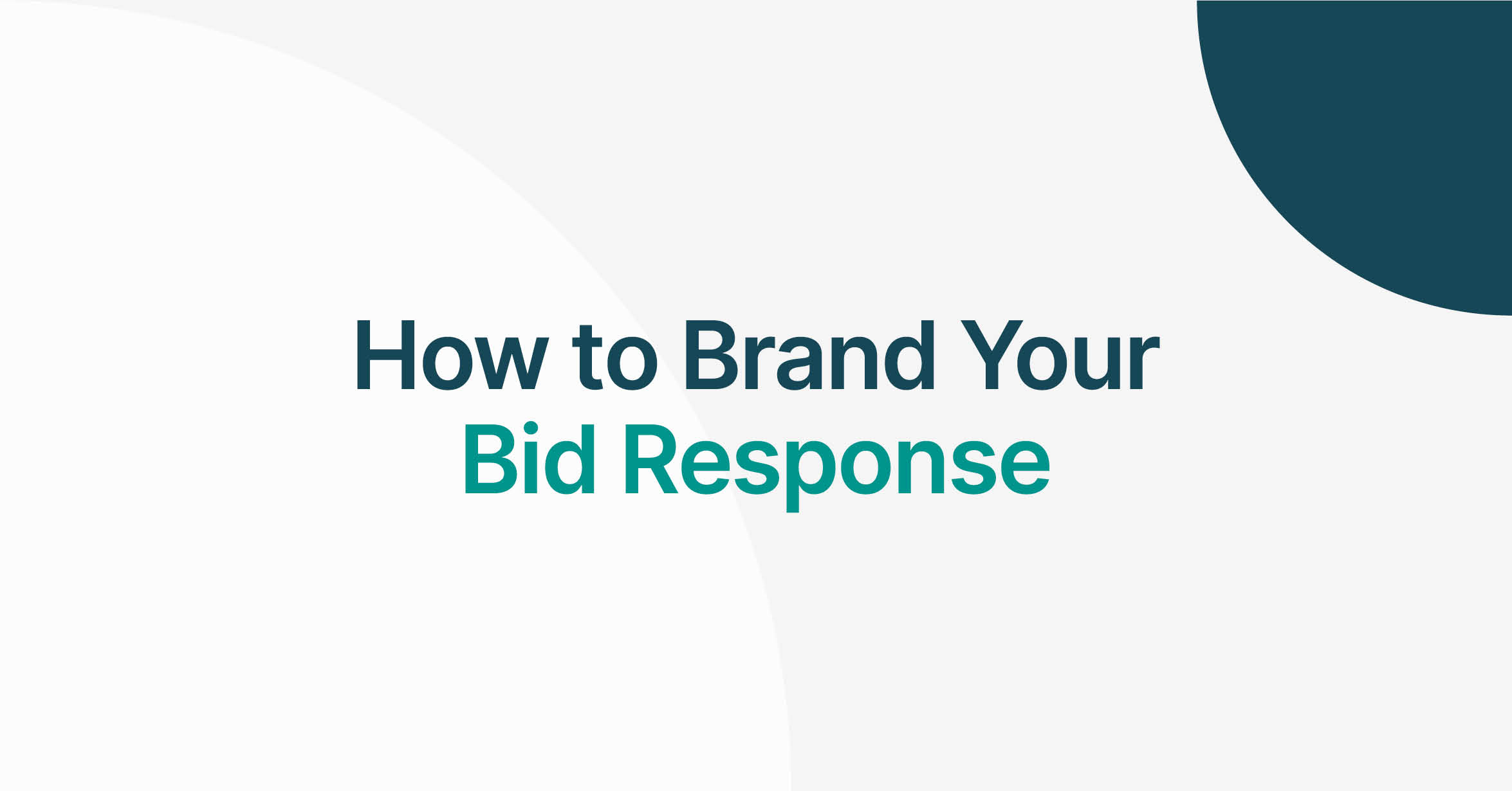 Bid Designer Explains How to Brand Your Bid Professionally | Tender VLE