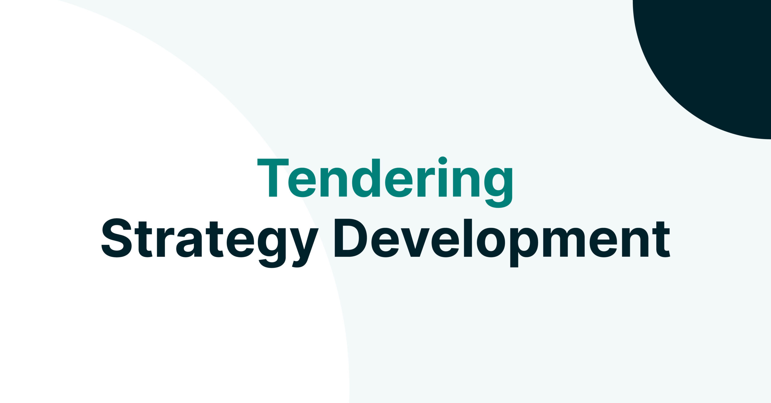 Making Your Bid Unique: A Guide to Tendering Strategy Development ...